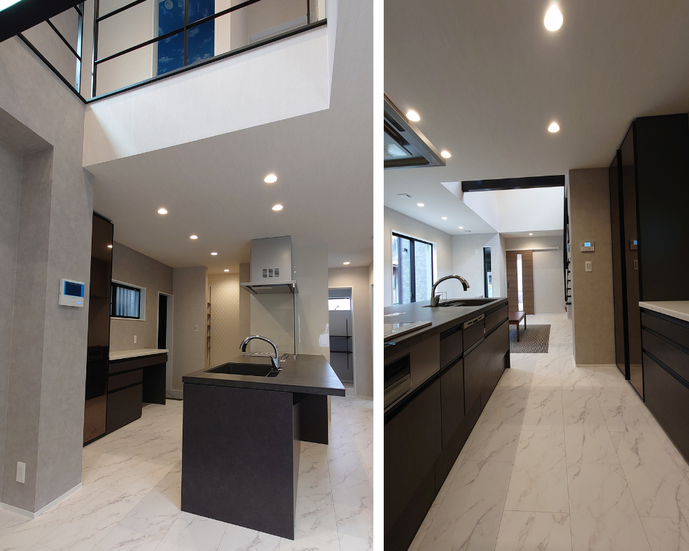 キッチンの床材 何にしますか？ - 長住建設（ながじゅう）